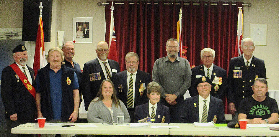 Royal Canadian Legion Branch 616 - Branch Executive